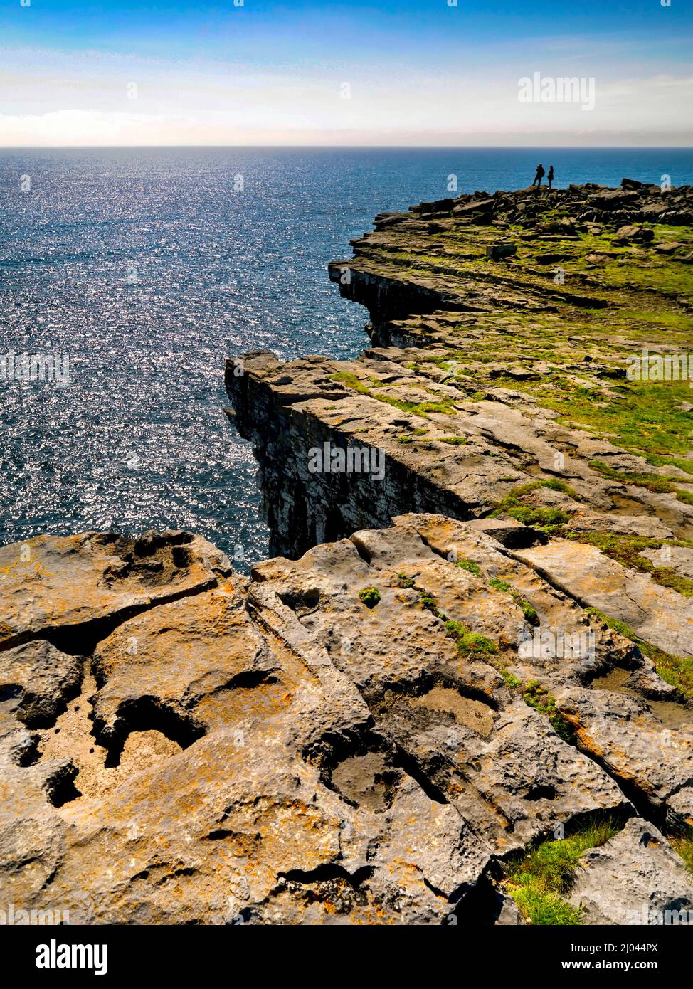 Inishmore black fort hi-res stock photography and images - Alamy