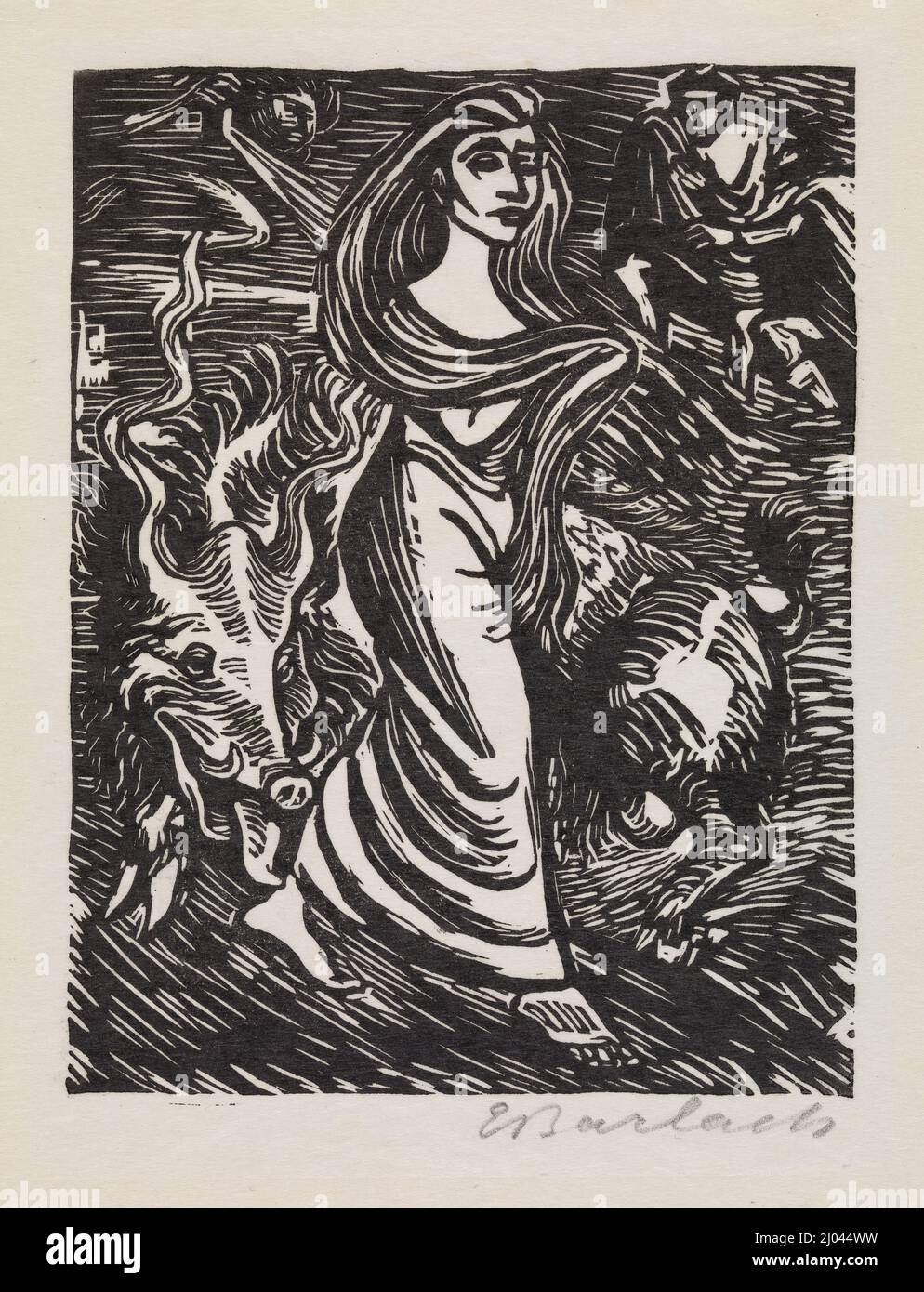 Lilith, Adam's first wife. Ernst Barlach (Germany, 1870-1938)Paul ...