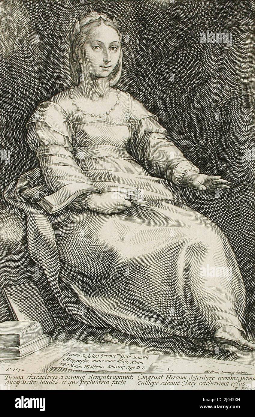 The Nine Muses Stock Photo - Alamy