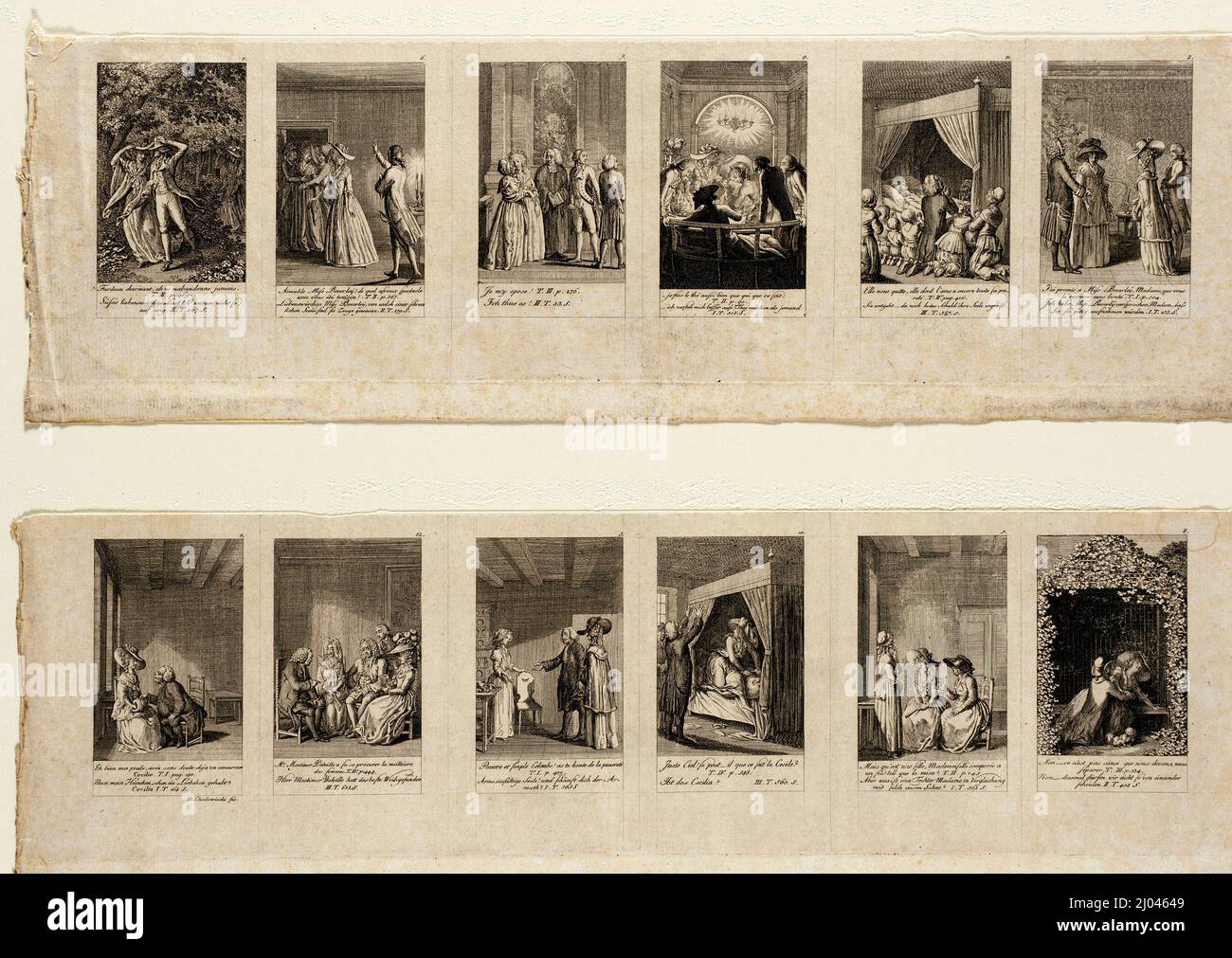 Illustrations for 'Cecilia or the Story of a Rich Orphan' Stock Photo ...
