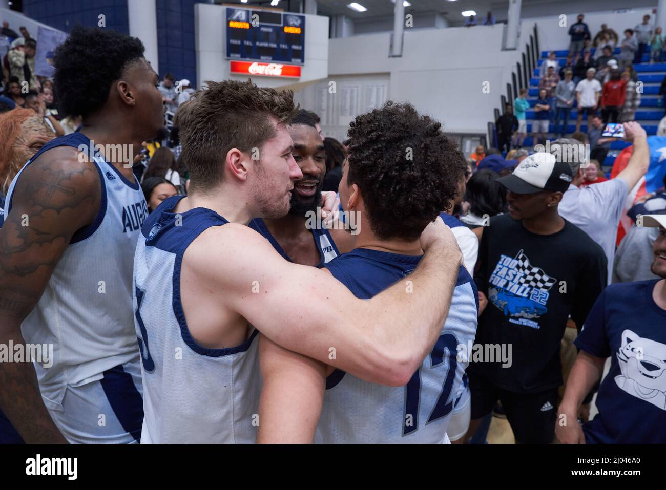 Augusta, USA. 15th Mar, 2022. The Augusta Jaguars advance to the Elite ...