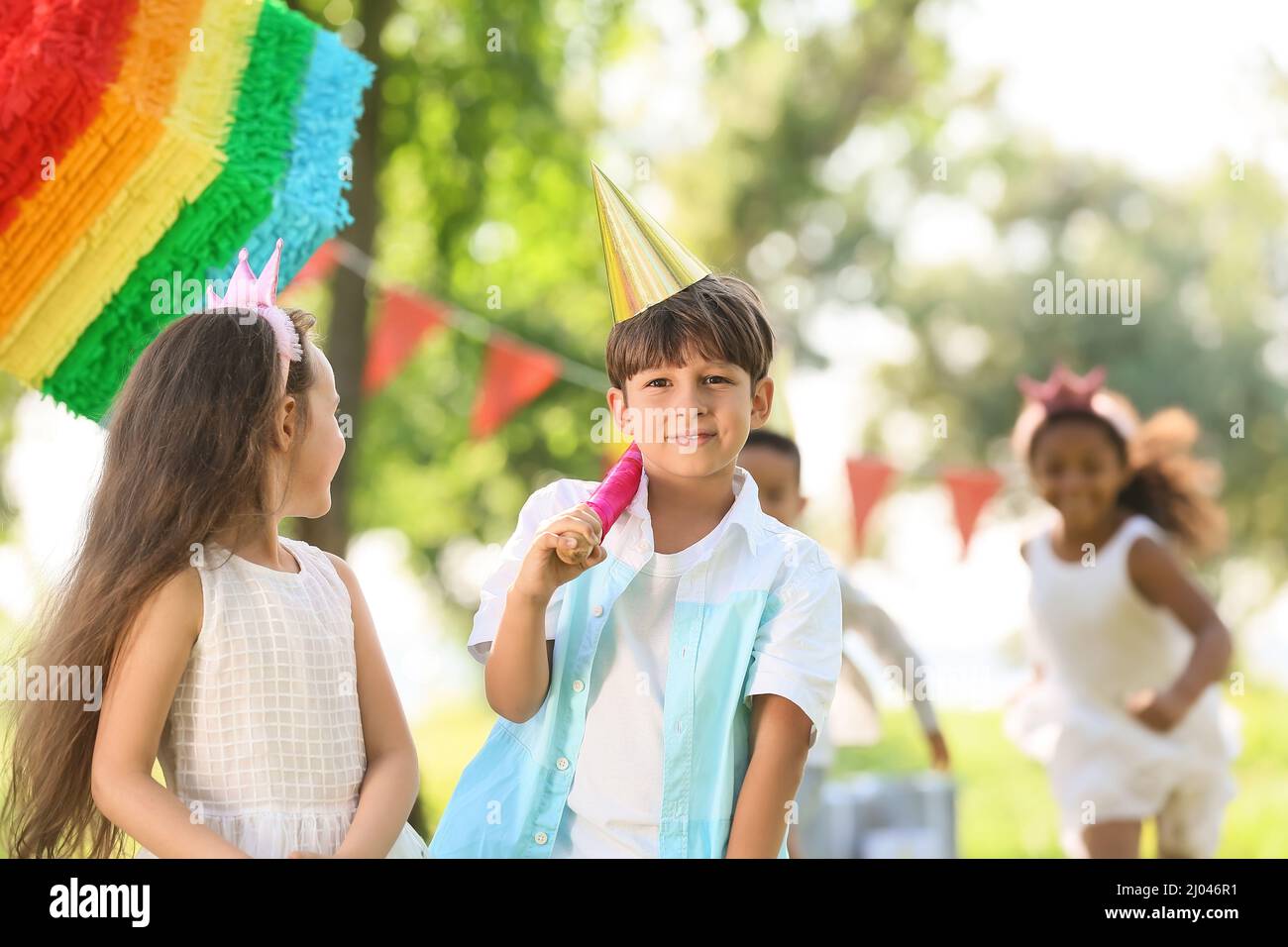 Mexico children pinata hi-res stock photography and images - Alamy
