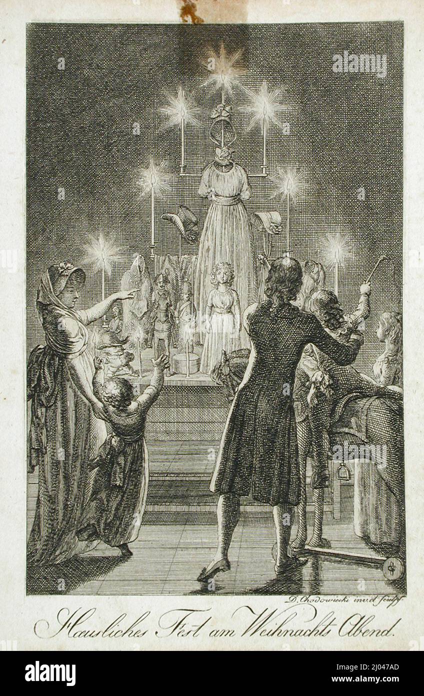 Illustrations for 'Lang's Almanac for 1799' Stock Photo - Alamy