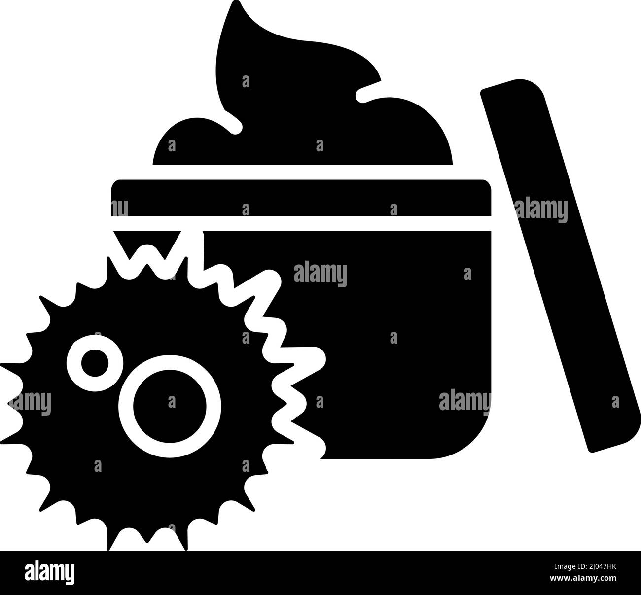 Expired skin care product black glyph icon Stock Vector Image & Art - Alamy