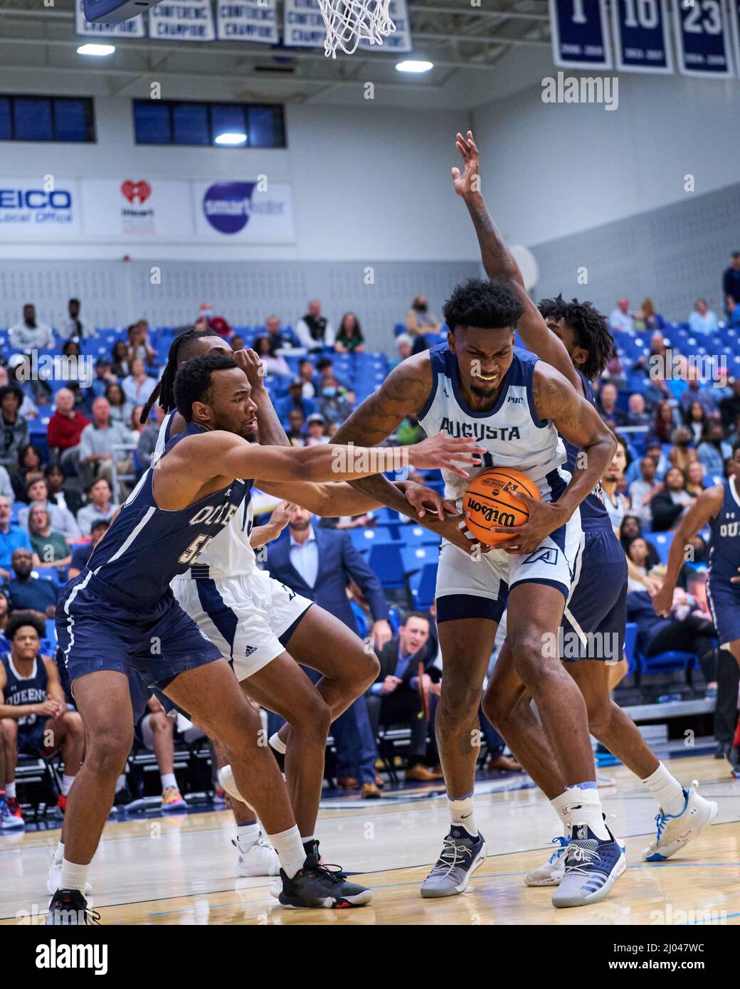 Augusta, USA. 15th Mar, 2022. The Augusta Jaguars advance to the Elite ...