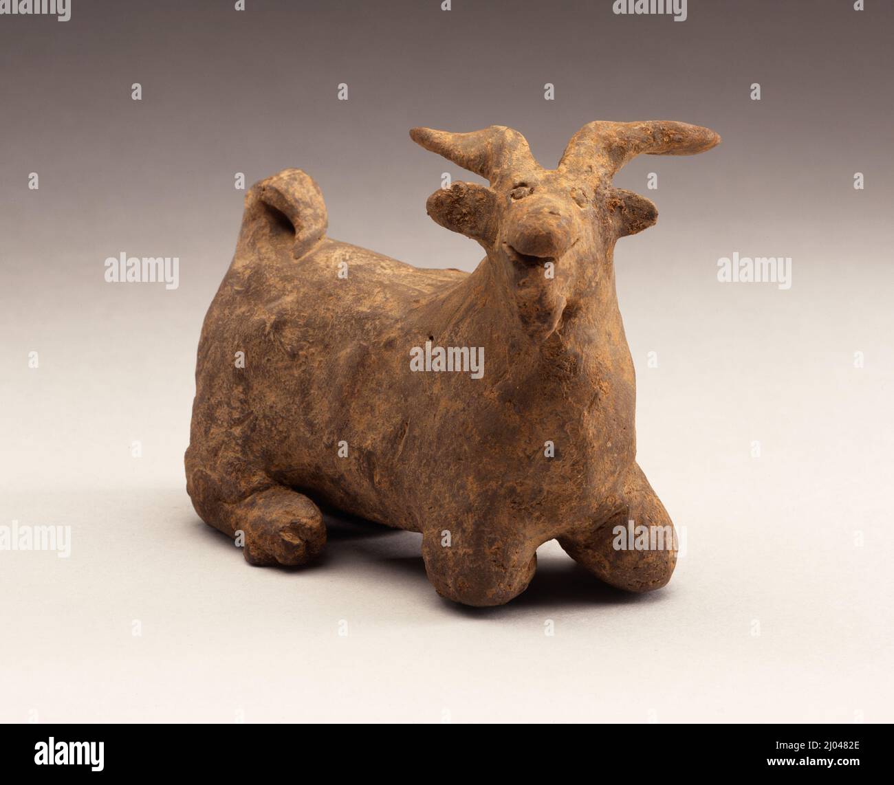 Funerary Sculpture of a Goat Stock Photo - Alamy