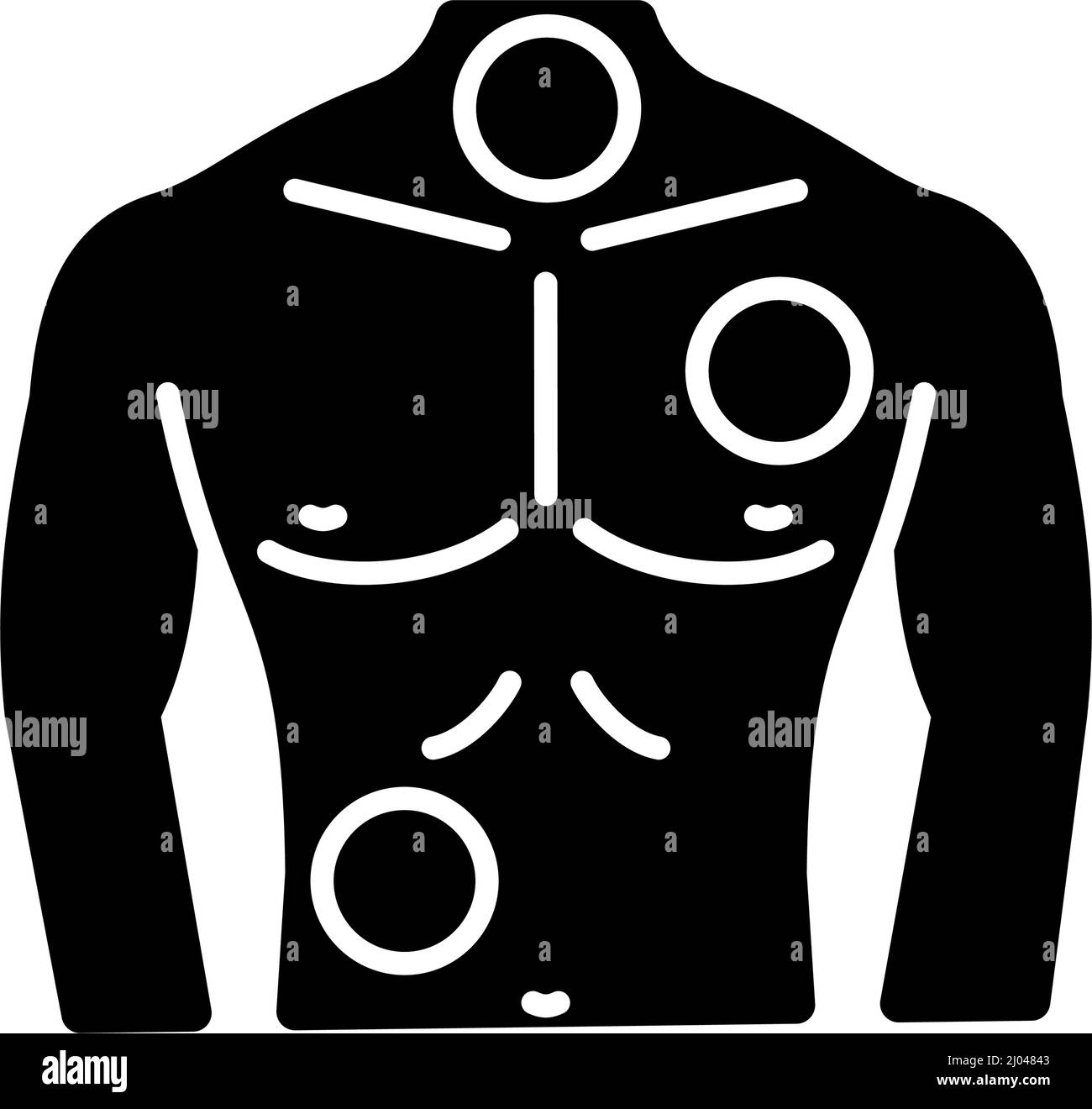 Metastases black glyph icon Stock Vector Image & Art - Alamy