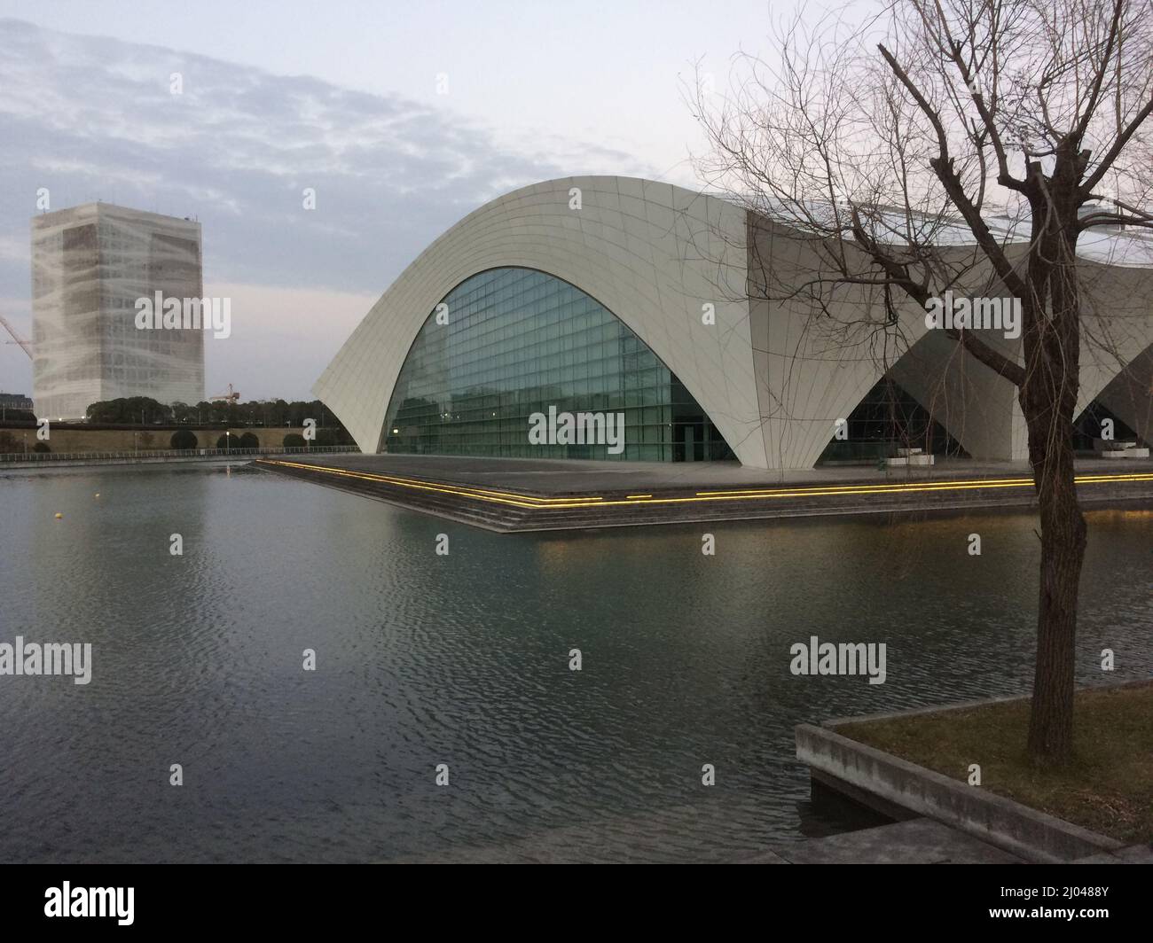Shanghai aquatic sports center hi-res stock photography and images - Alamy