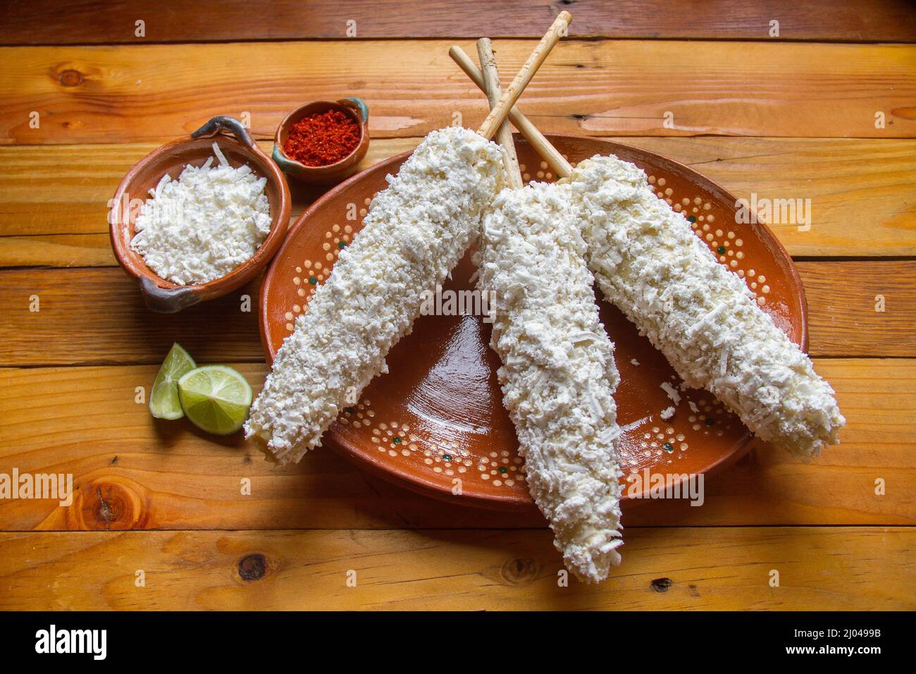 Traditional mexican street corn Stock Photo - Alamy