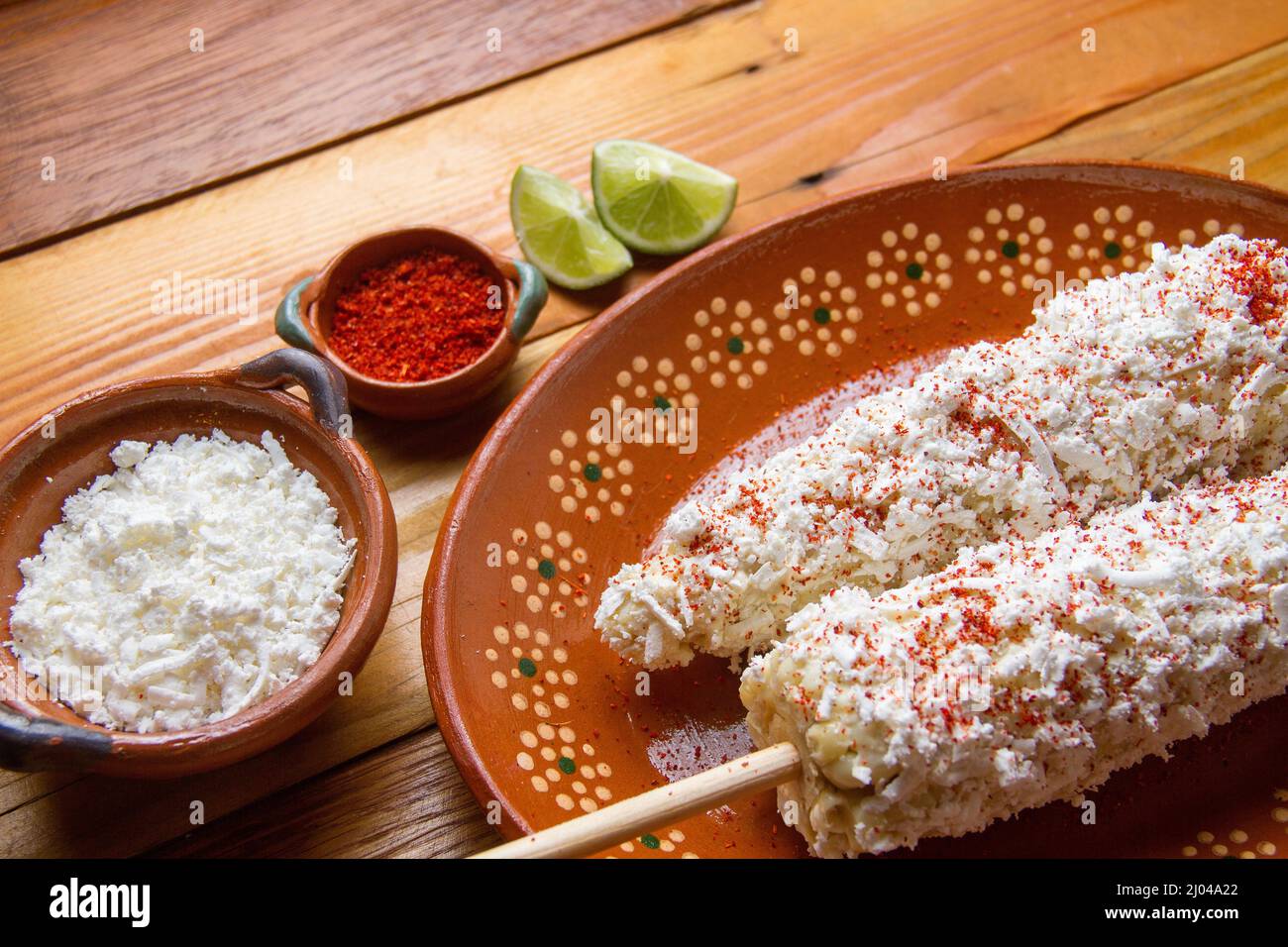Traditional mexican street corn Stock Photo - Alamy