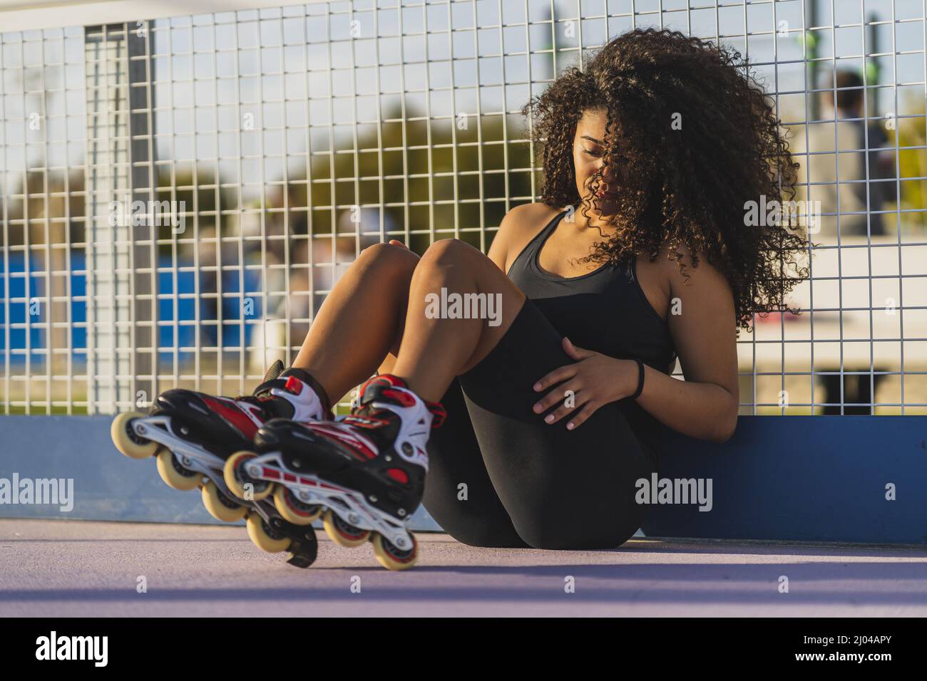 Rollergirl hi-res stock photography and images - Alamy