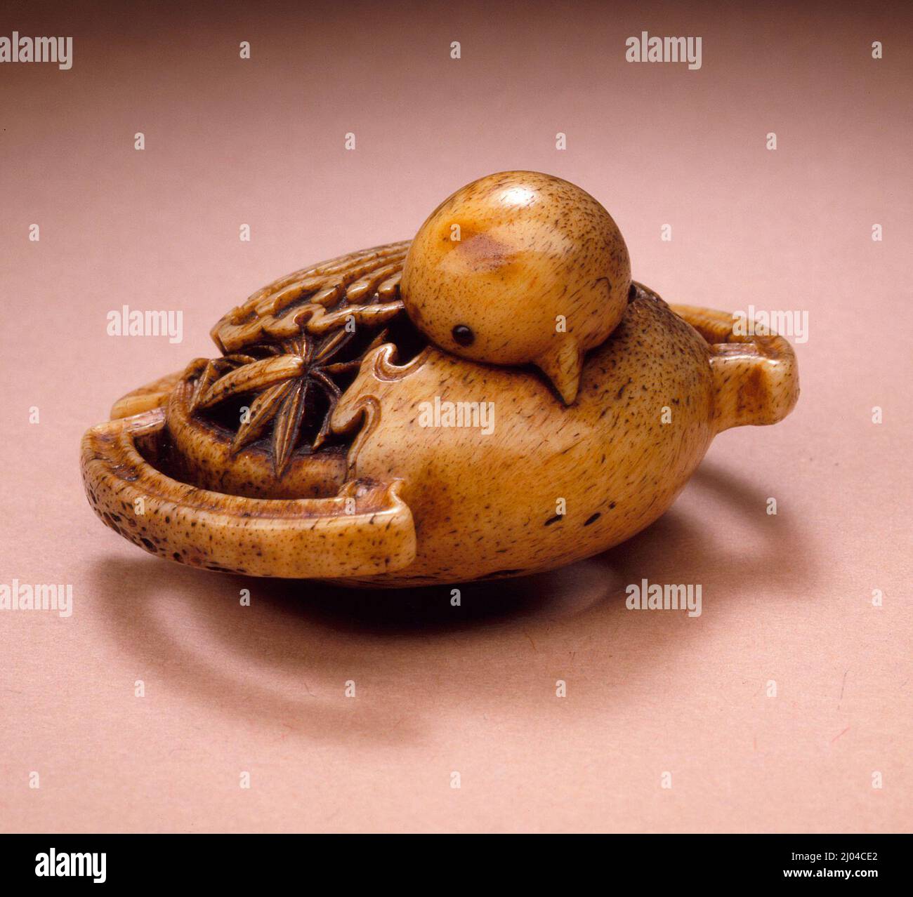 Lucky Sparrow. Ishikawa Rensai (Japan, active mid- to late 19th century ...