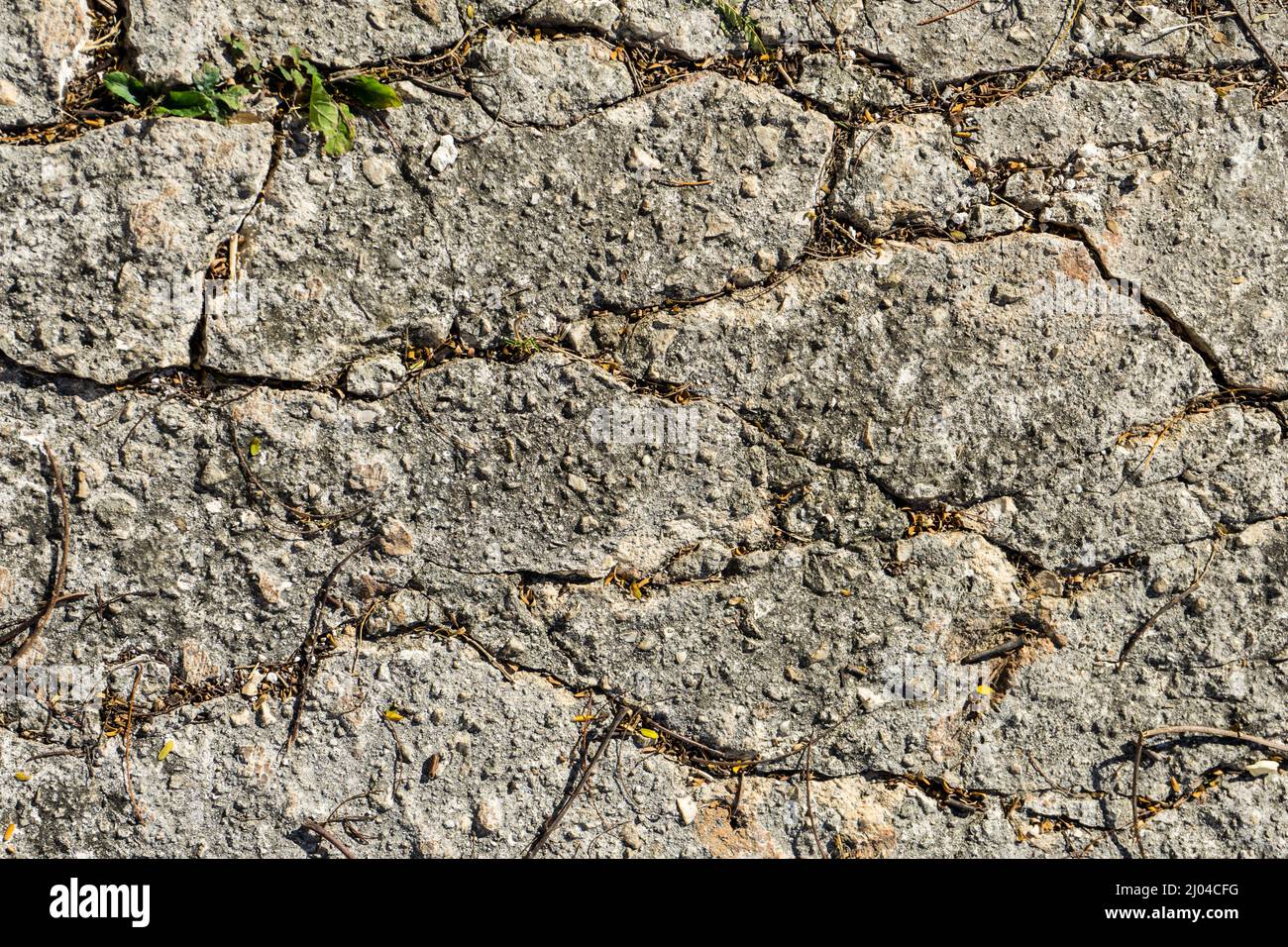 Broken concrete texture Stock Photo - Alamy