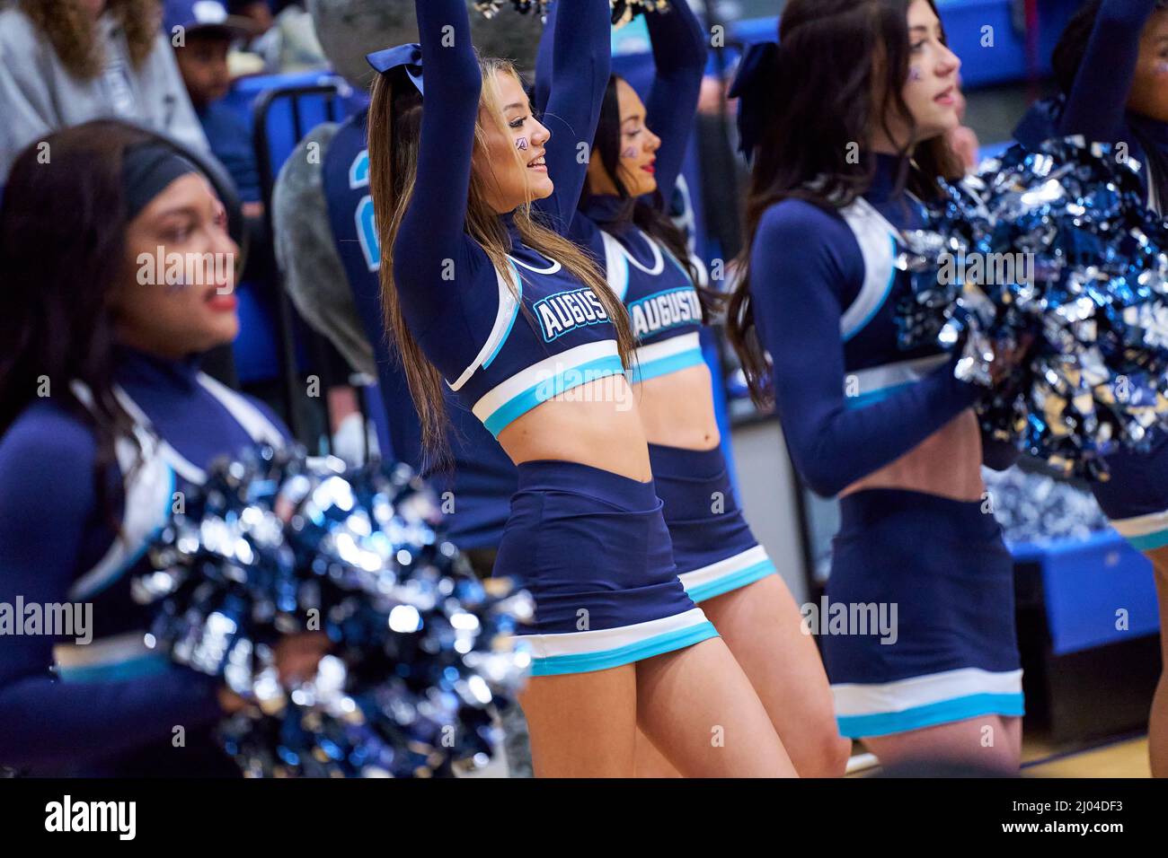 Augusta, USA. 15th Mar, 2022. The Augusta Jaguars advance to the Elite ...