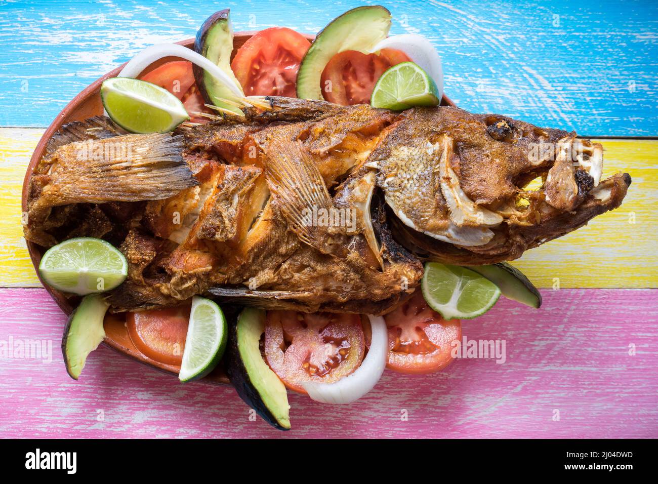 Traditional fried fish Stock Photo - Alamy