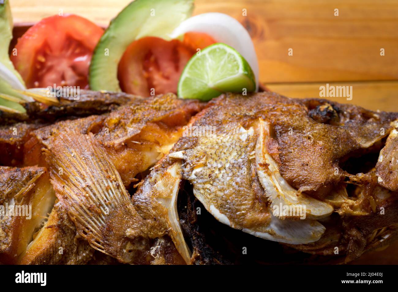 Traditional fried fish Stock Photo - Alamy