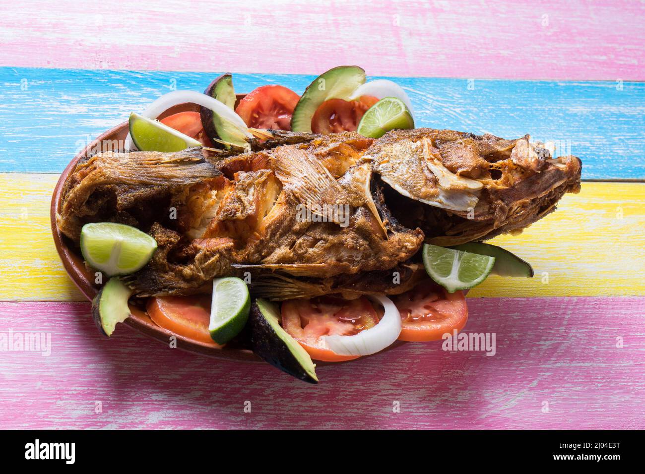 Traditional fried fish Stock Photo - Alamy