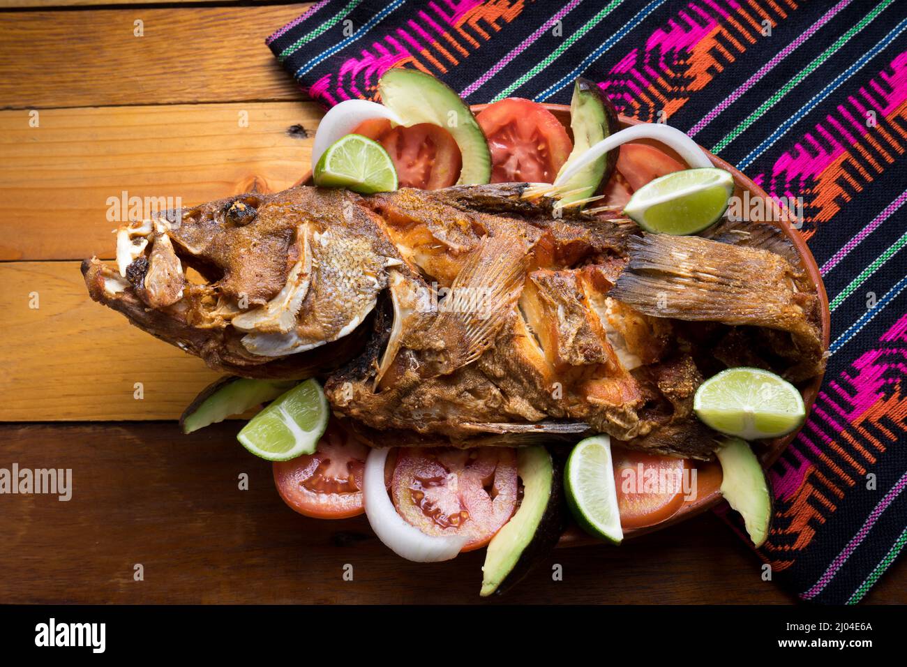 Traditional fried fish Stock Photo - Alamy