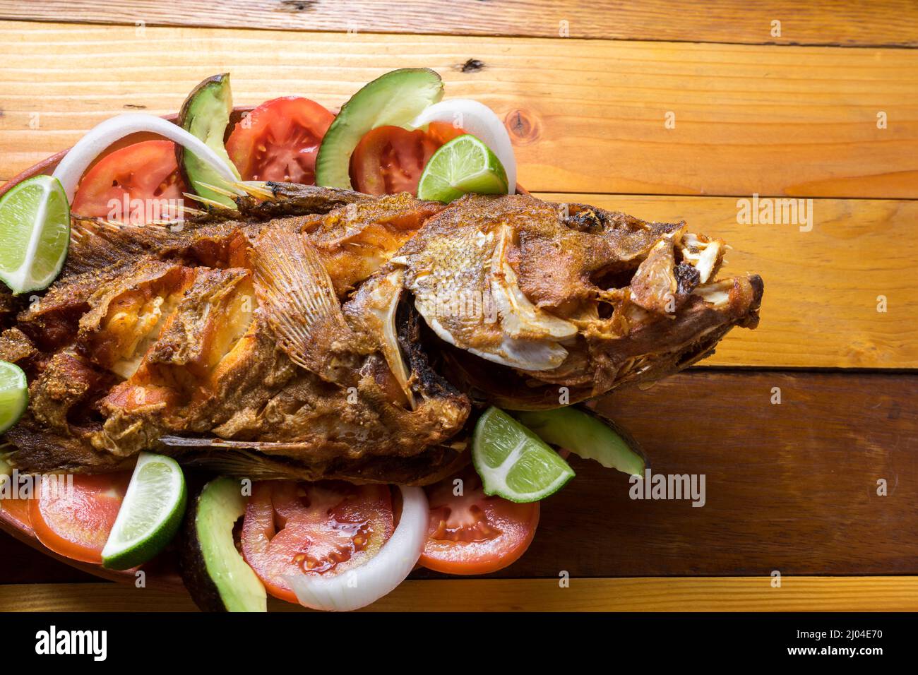 Traditional fried fish Stock Photo - Alamy