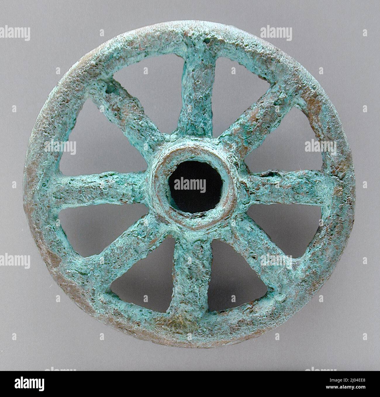 Model Spoked Wheel. Egypt, probably Greco-Roman Period (332 BCE - 300 ...