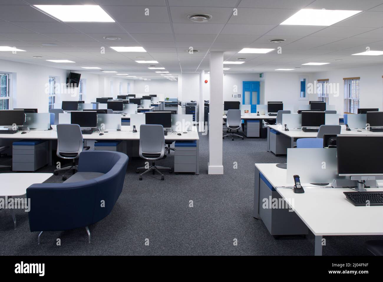 Office Interior. workspace Stock Photo - Alamy