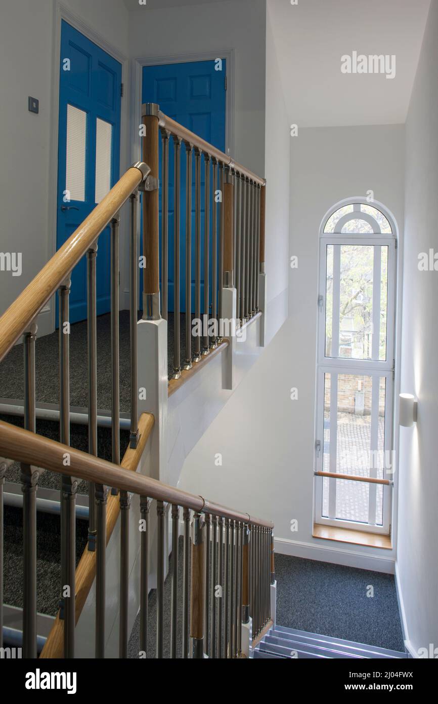 Office Interior. Staircase Stock Photo - Alamy