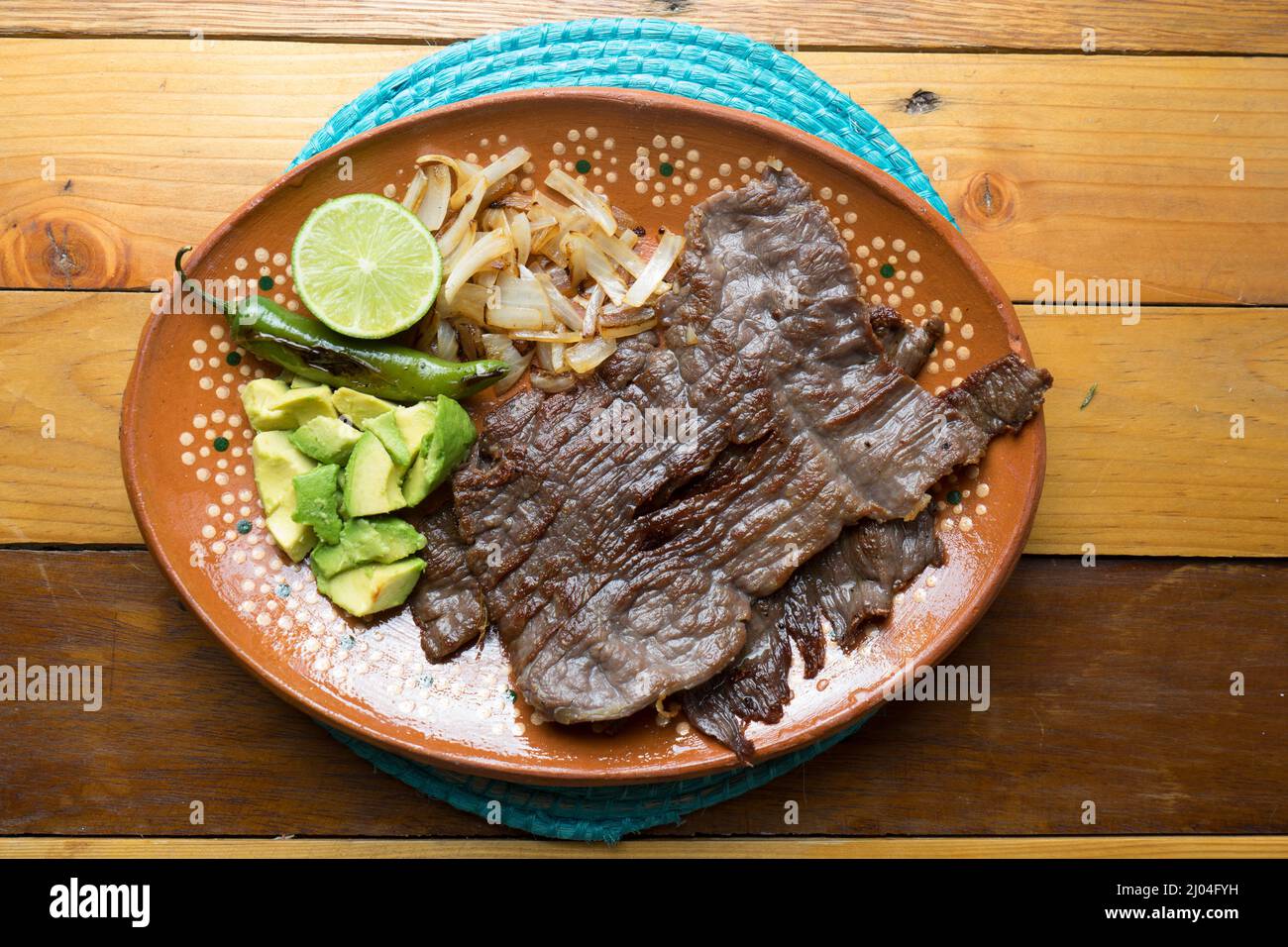 Traditional mexican dried meat "Yecapixtla cecina Stock Photo - Alamy