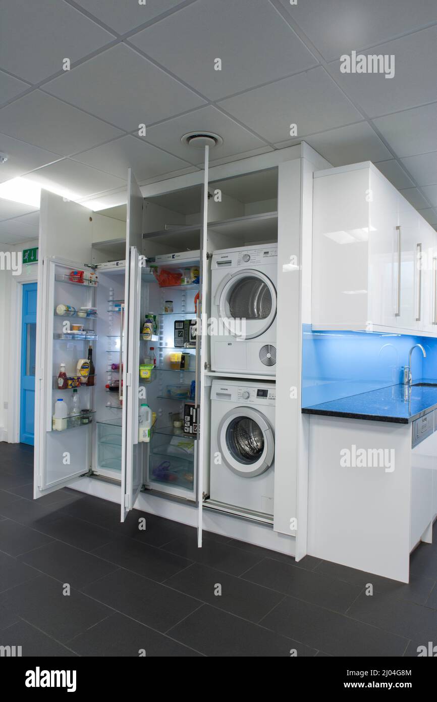 Office Interior. Washing machine Stock Photo - Alamy