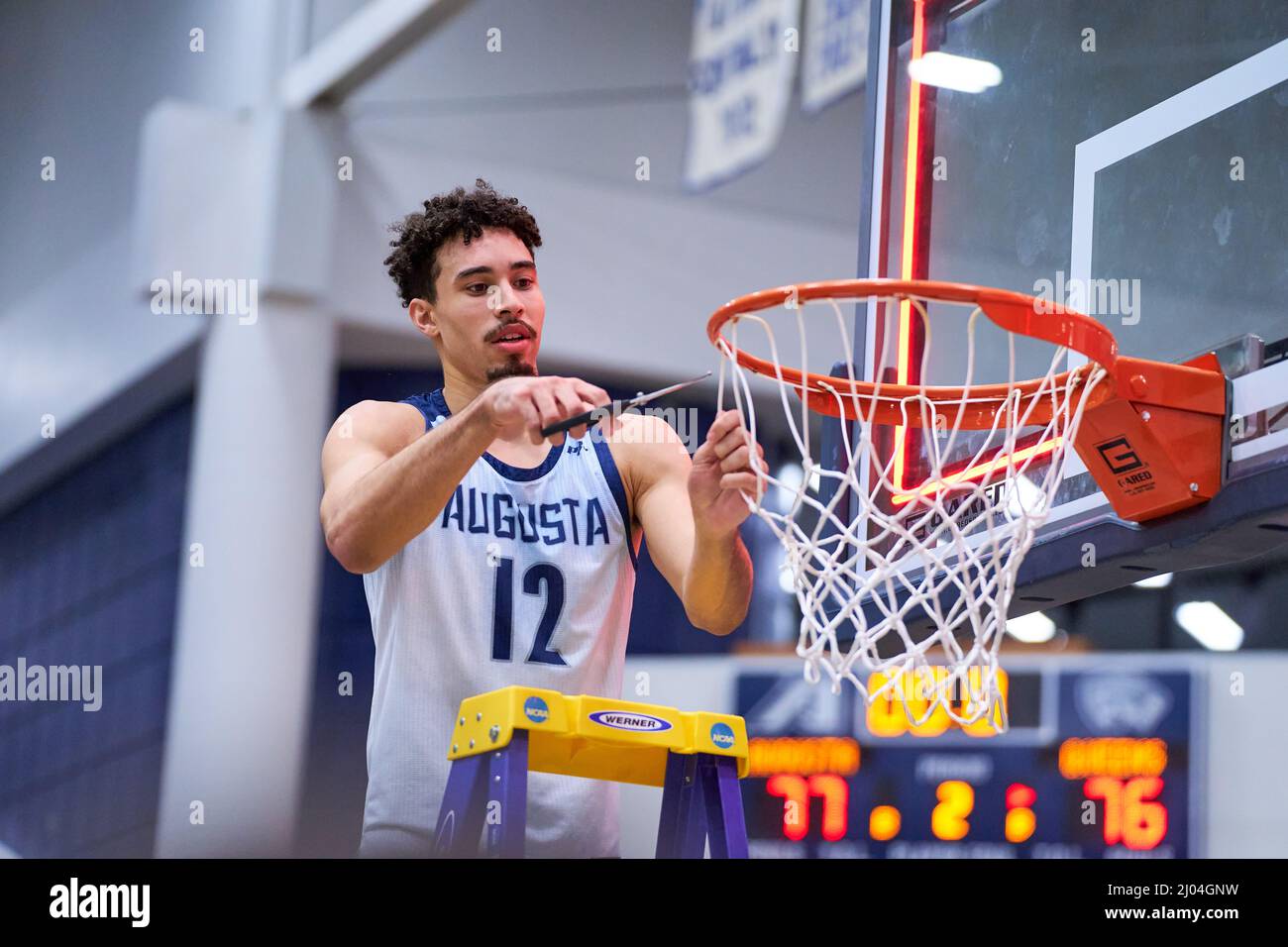 Augusta, USA. 15th Mar, 2022. The Augusta Jaguars advance to the Elite ...