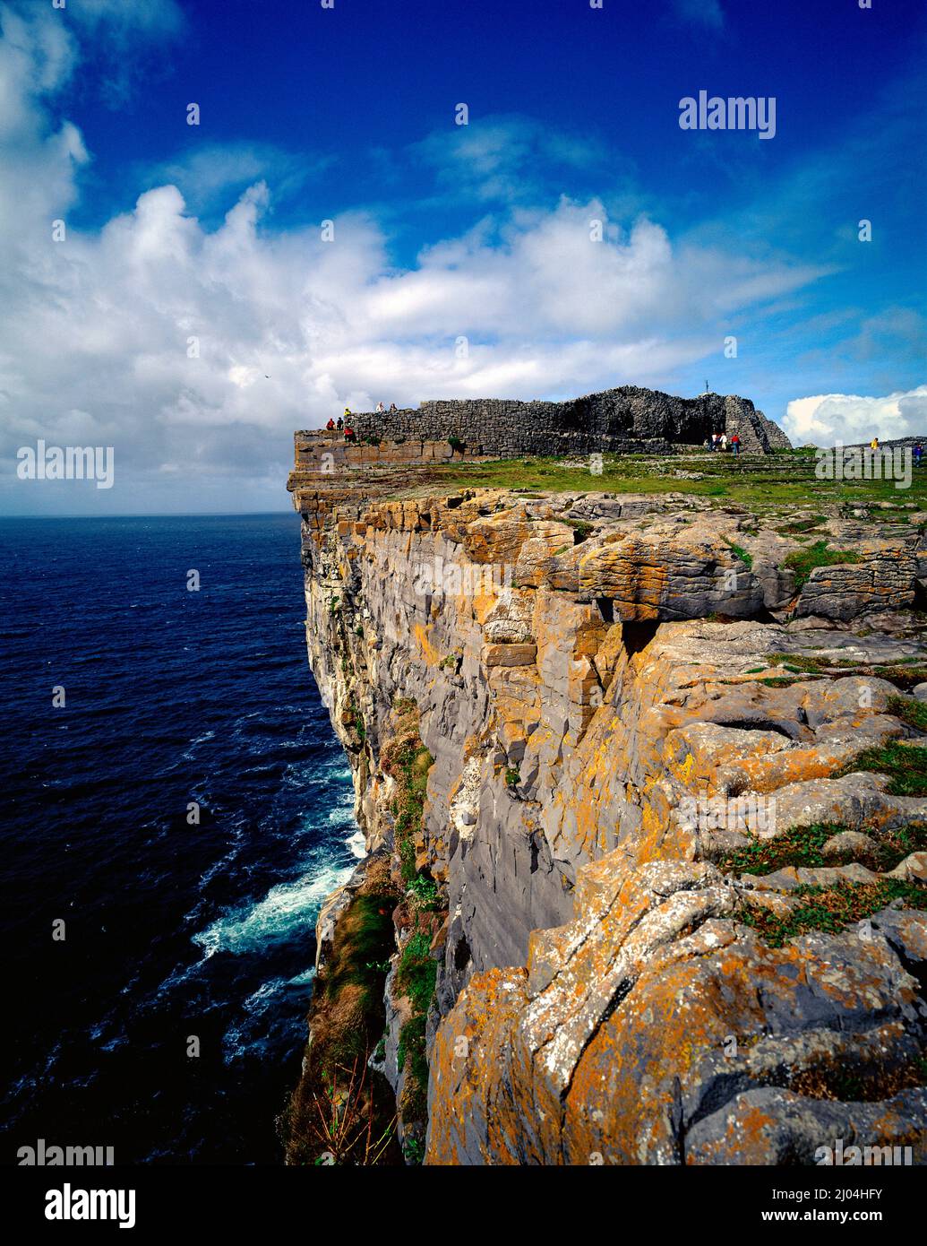 Dun Aengus, Inishmore, Aran Island, Ireland Stock Photo - Alamy