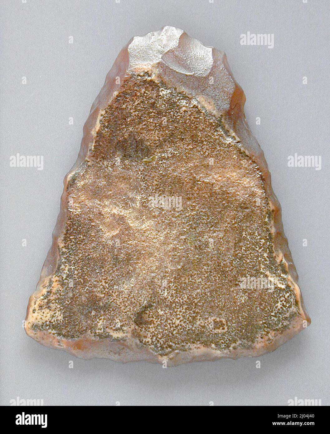 Uni-facial Stone Tool. Egypt, Neolithic Period (5500 - 3100 BCE). Tools ...