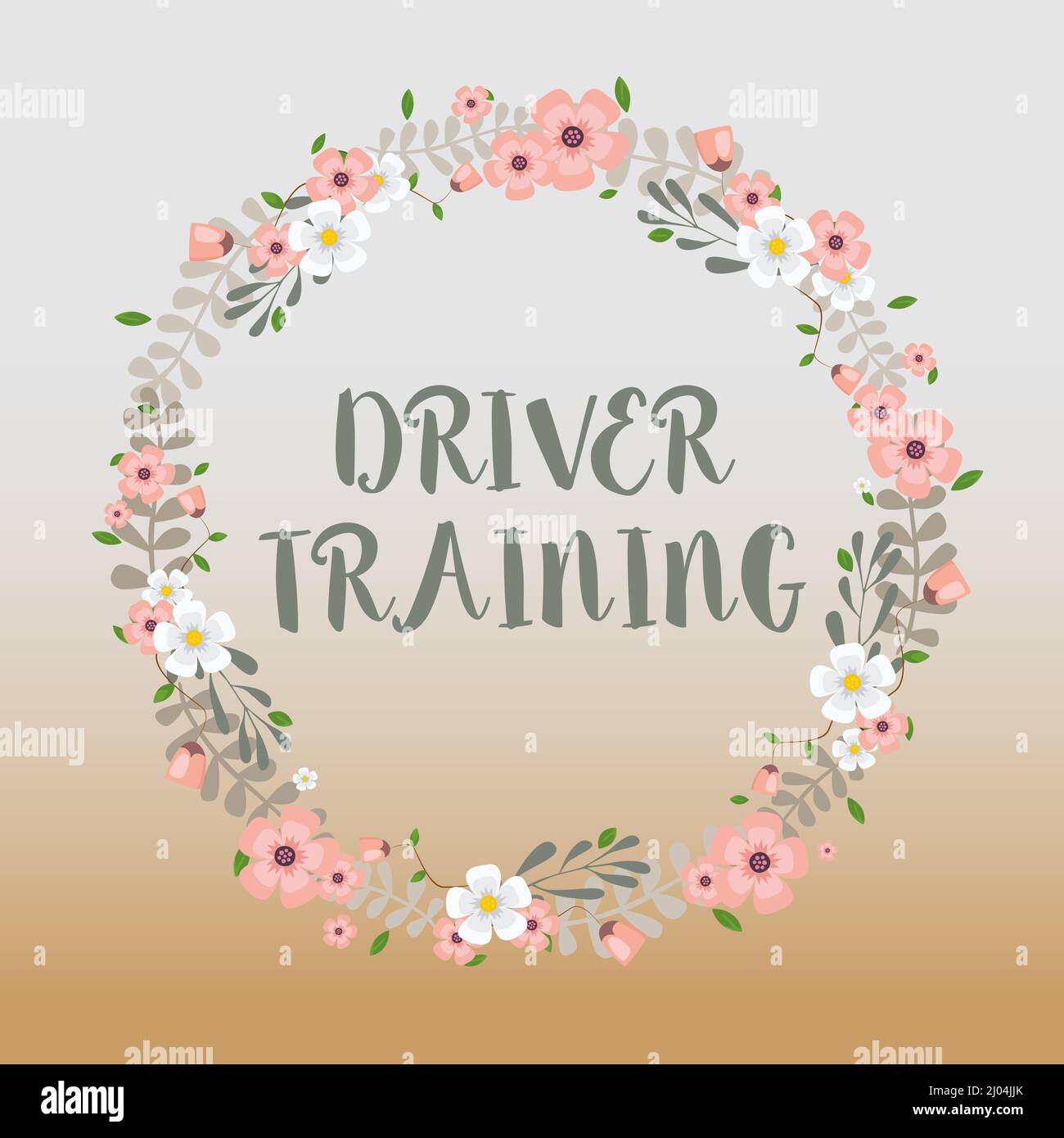 Conceptual caption Driver Training. Business approach prepares a new ...