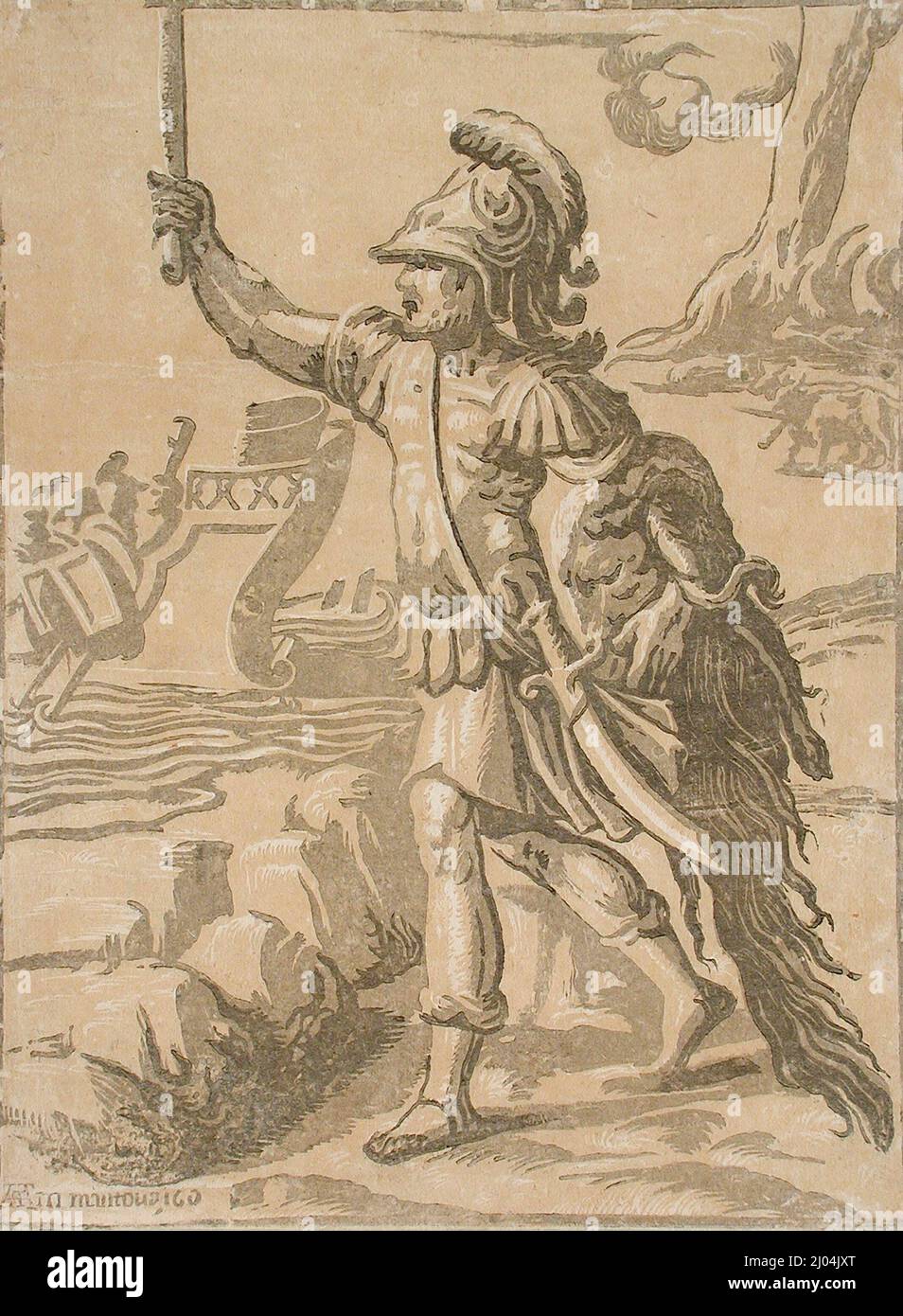 Jason. Andrea Andreani (Italy, Mantua, circa 1558-1629). Italy, early ...