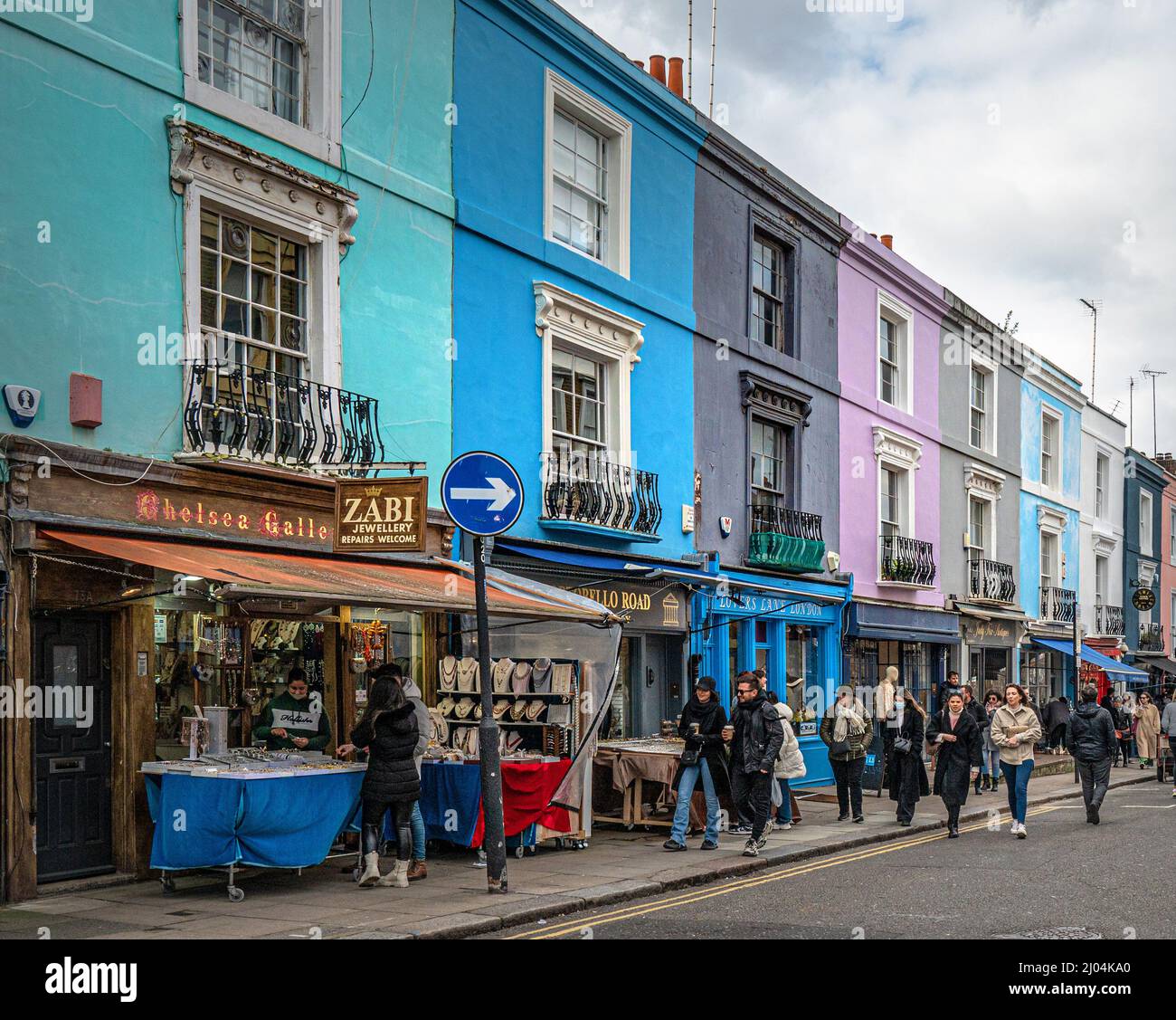 Notting hill shopping hi-res stock photography and images - Alamy