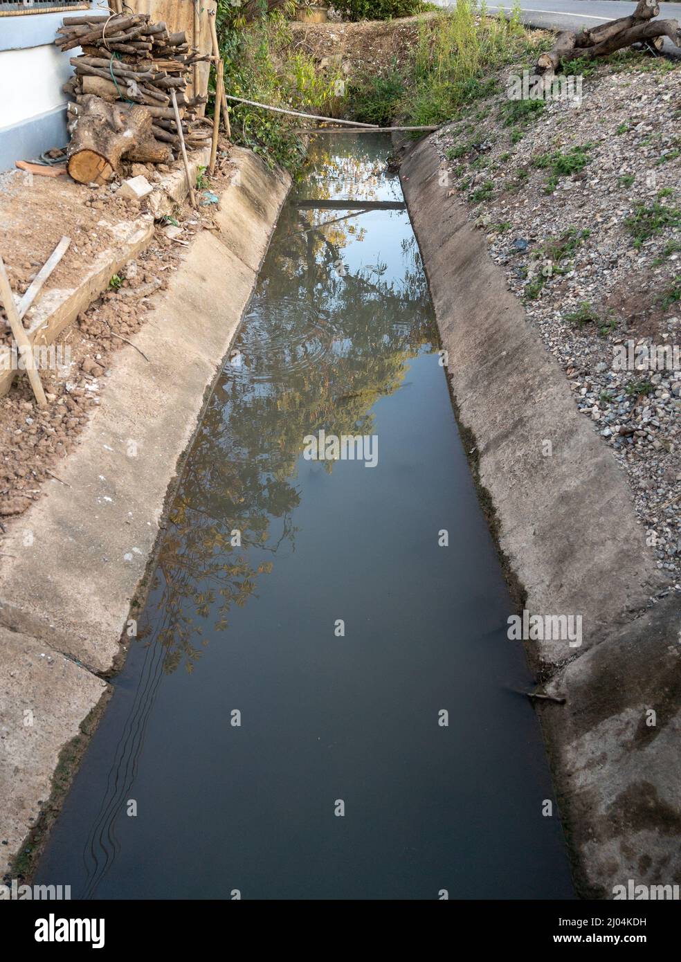 Building A Drainage Ditch