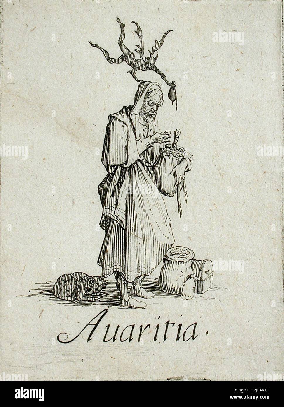 Anger. Jacques Callot (France, Nancy, 1592-1635). France, circa 1621 ...