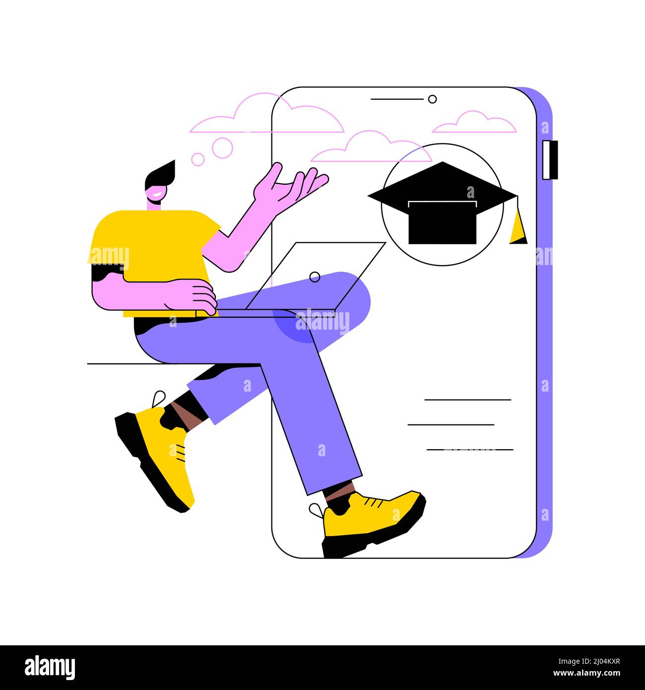 Individual learning plan Cut Out Stock Images & Pictures - Alamy