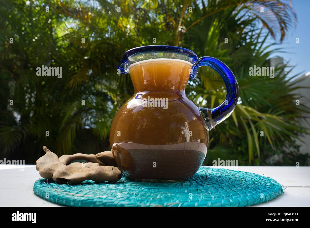 fresh tamarind drink Stock Photo - Alamy