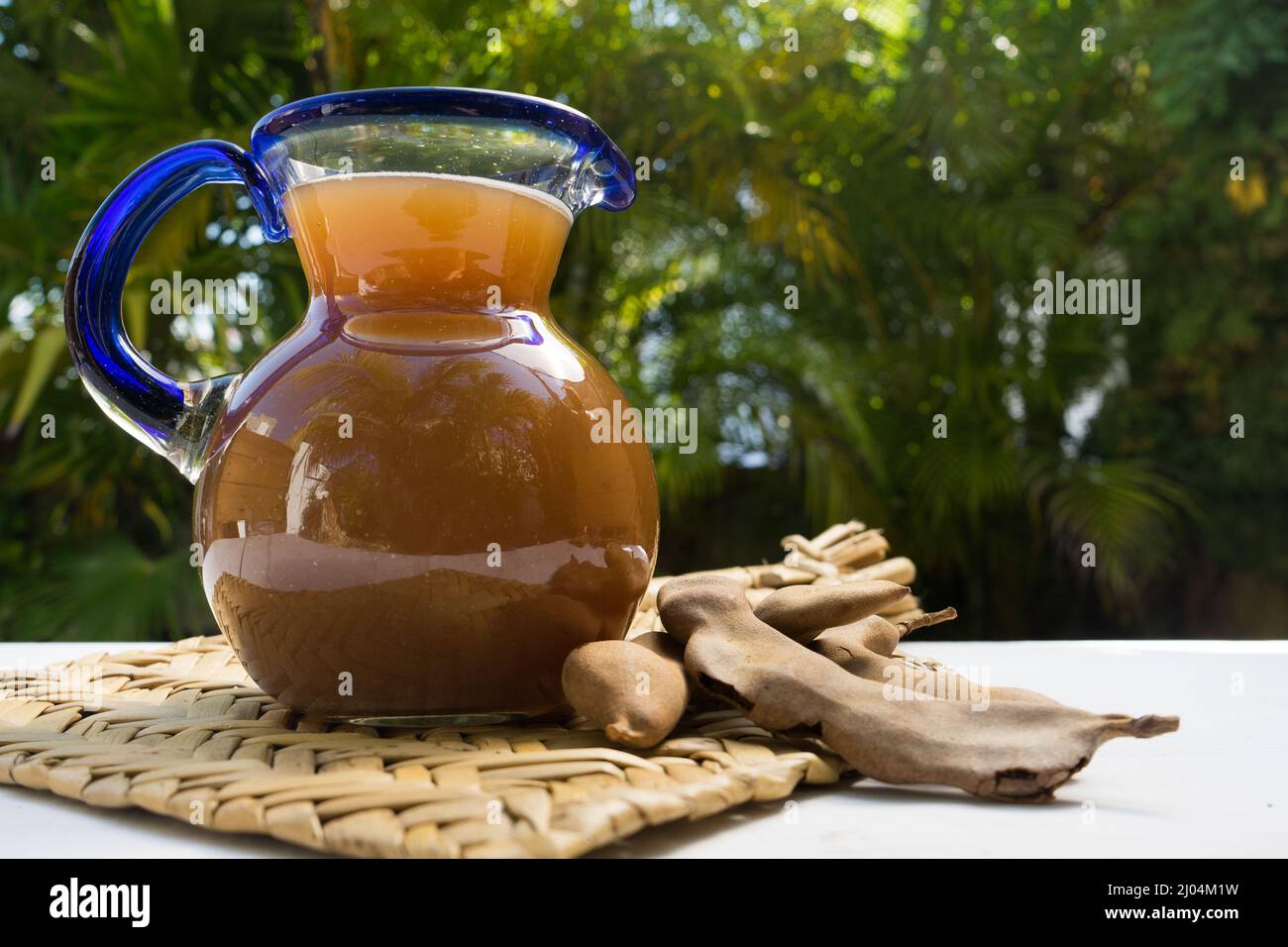 fresh tamarind drink Stock Photo - Alamy