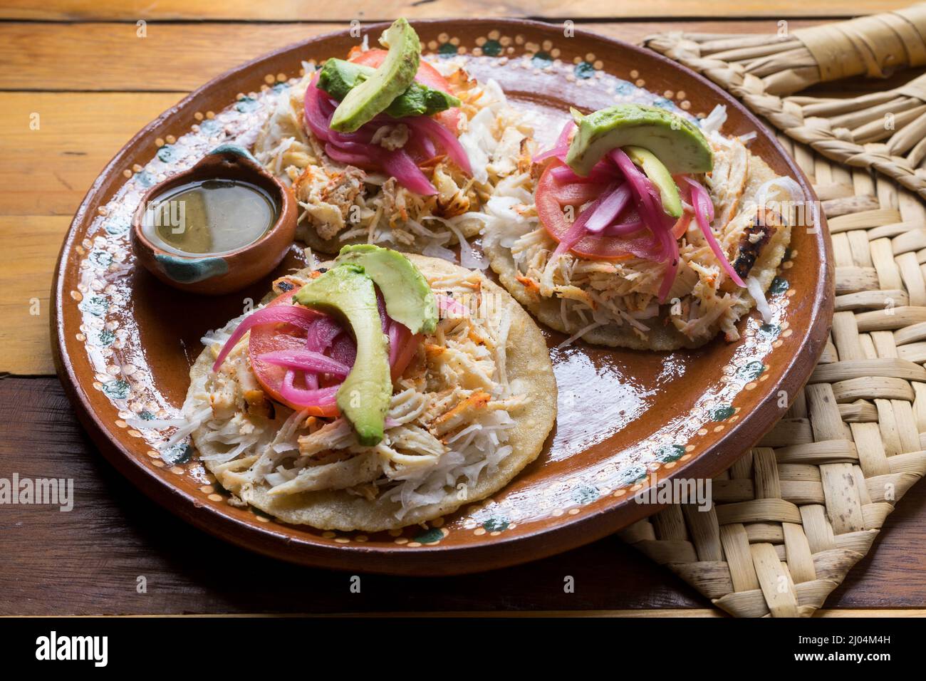 Traditional mexican salbutes Stock Photo - Alamy