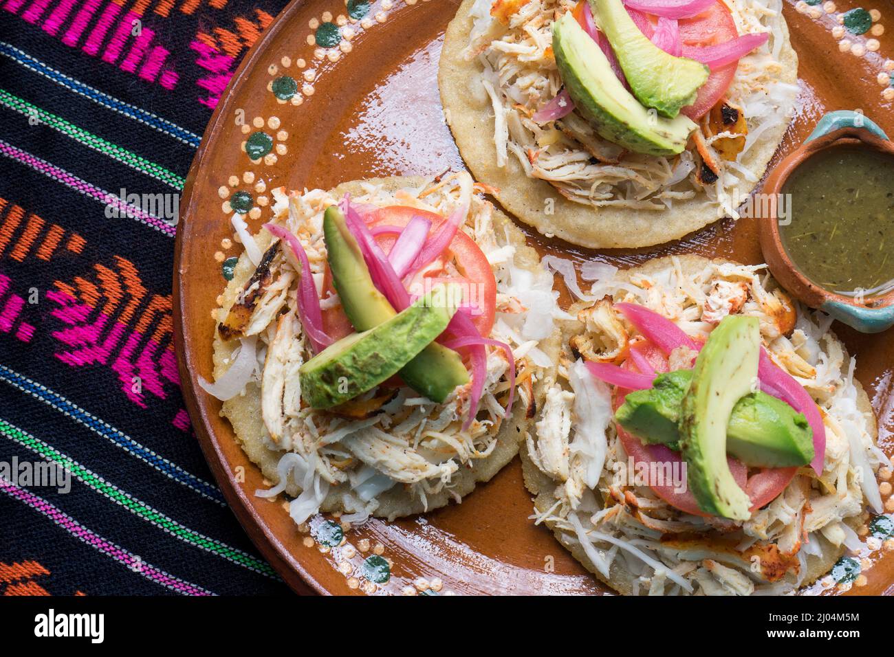 Traditional mexican salbutes Stock Photo - Alamy
