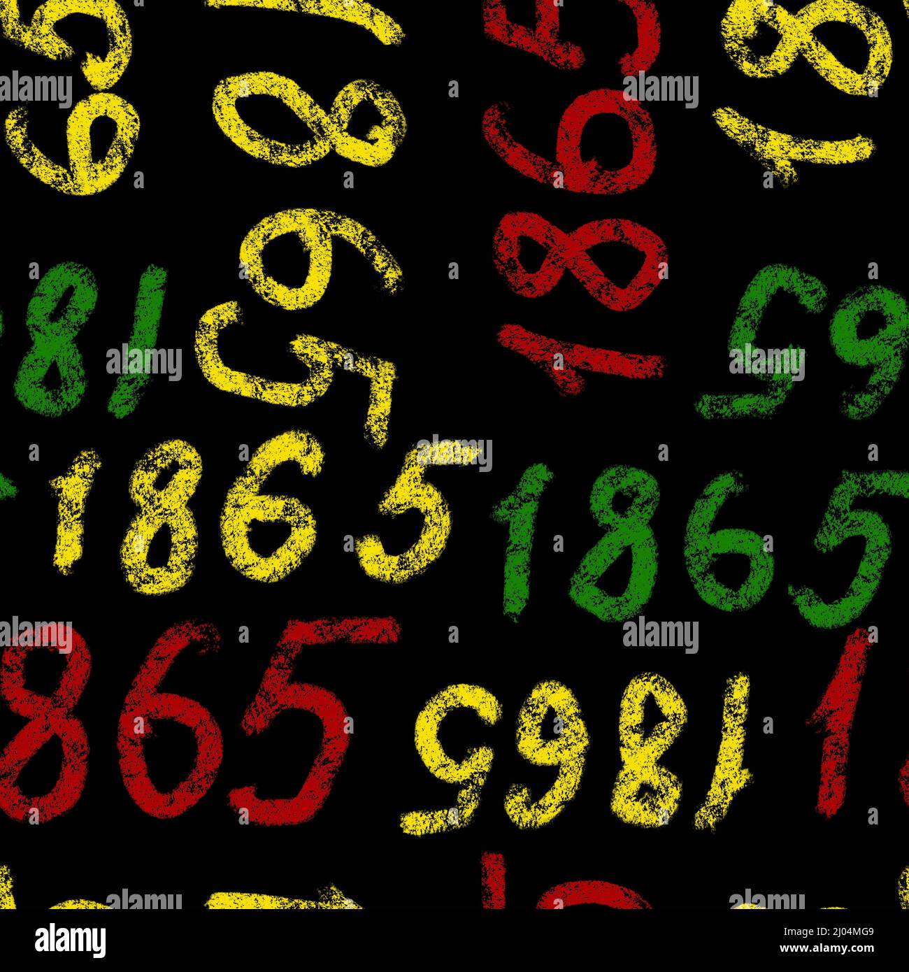 Hand drawn seamless pattern with african geometric ornament design ...