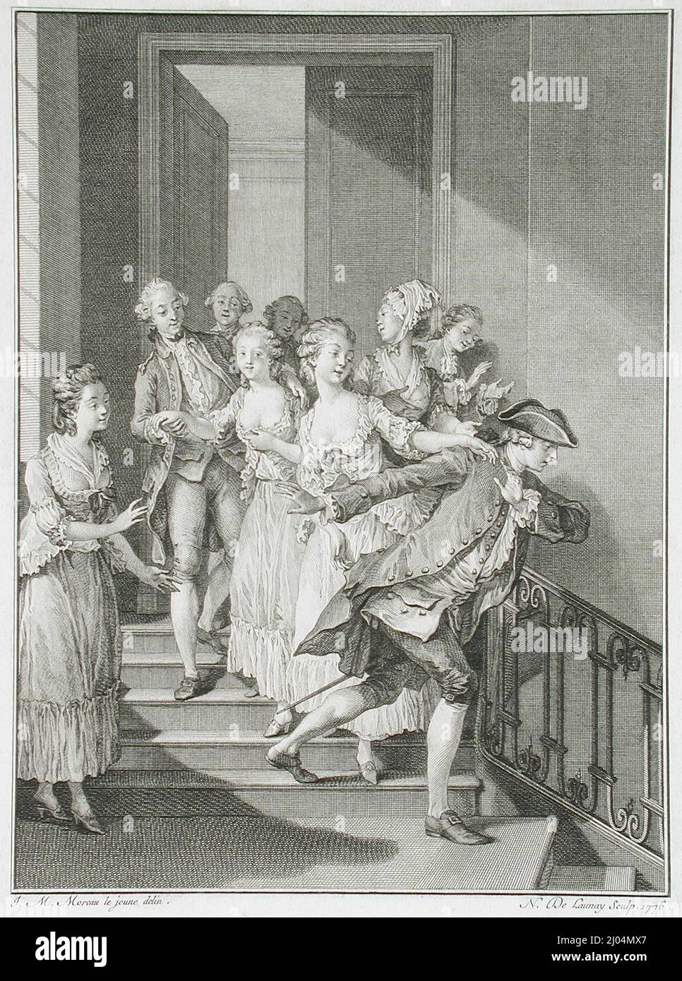 Le honte et le remords vengent l'amour outragé. Nicolas de Launay ...