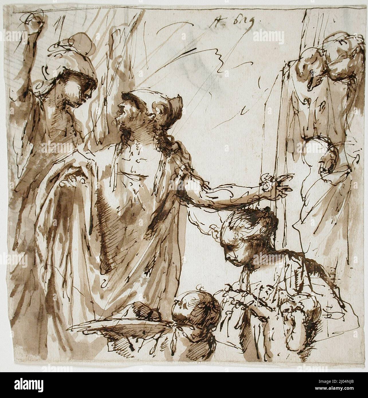 Classical scene with offering hi-res stock photography and images - Alamy