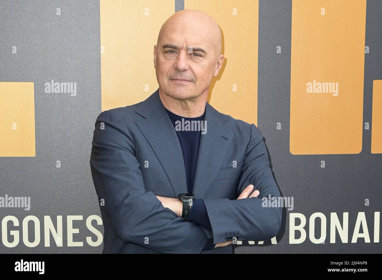 Luca Zingaretti attends the photocall of the Sky tv series Il Re at The ...