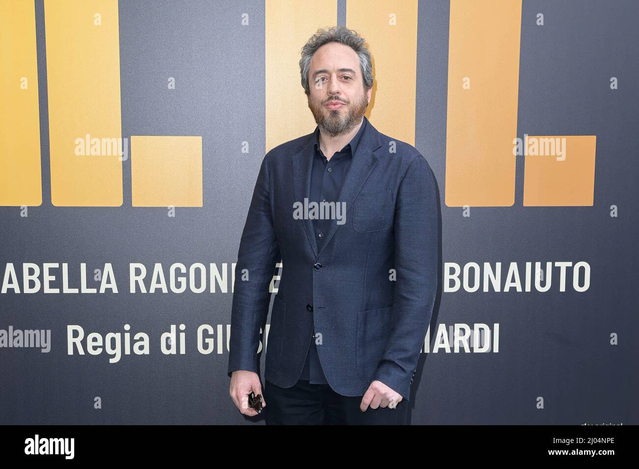 Director Giuseppe Gagliardi attends the photocall of the Sky tv series ...
