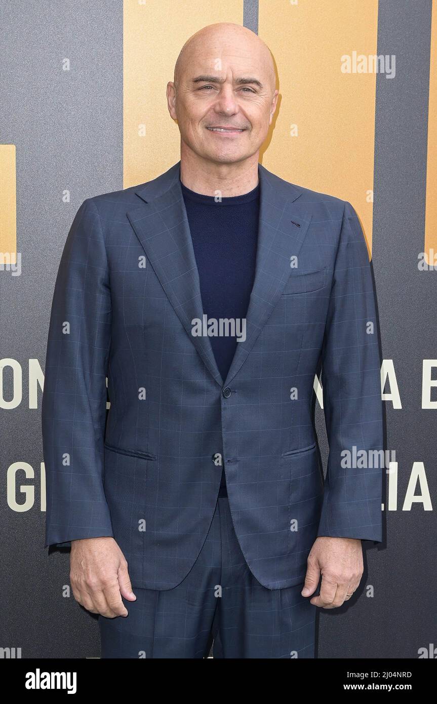 Luca Zingaretti attends the photocall of the Sky tv series Il Re at The ...
