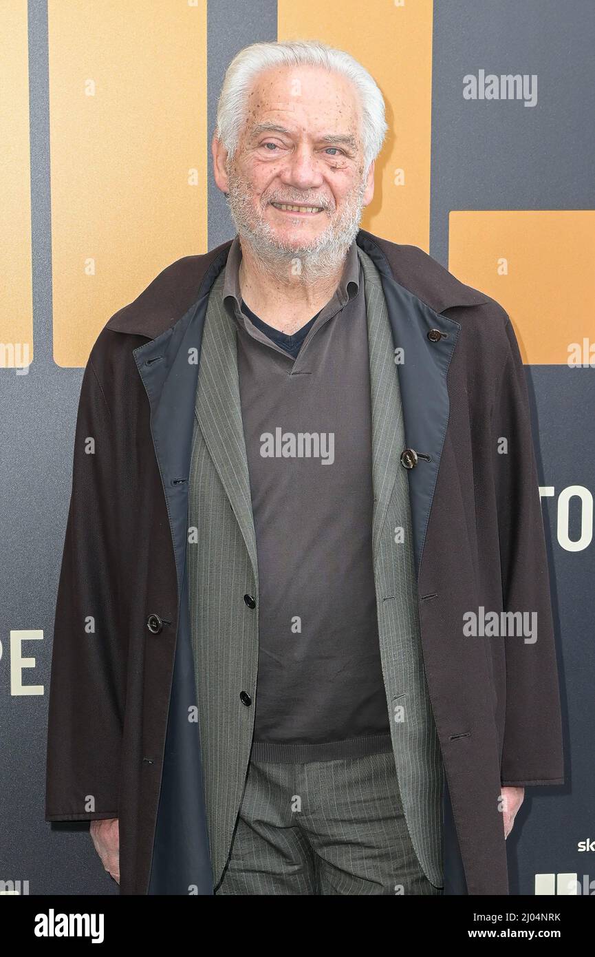 Giorgio Colangeli attends the photocall of the Sky tv series Il Re at ...