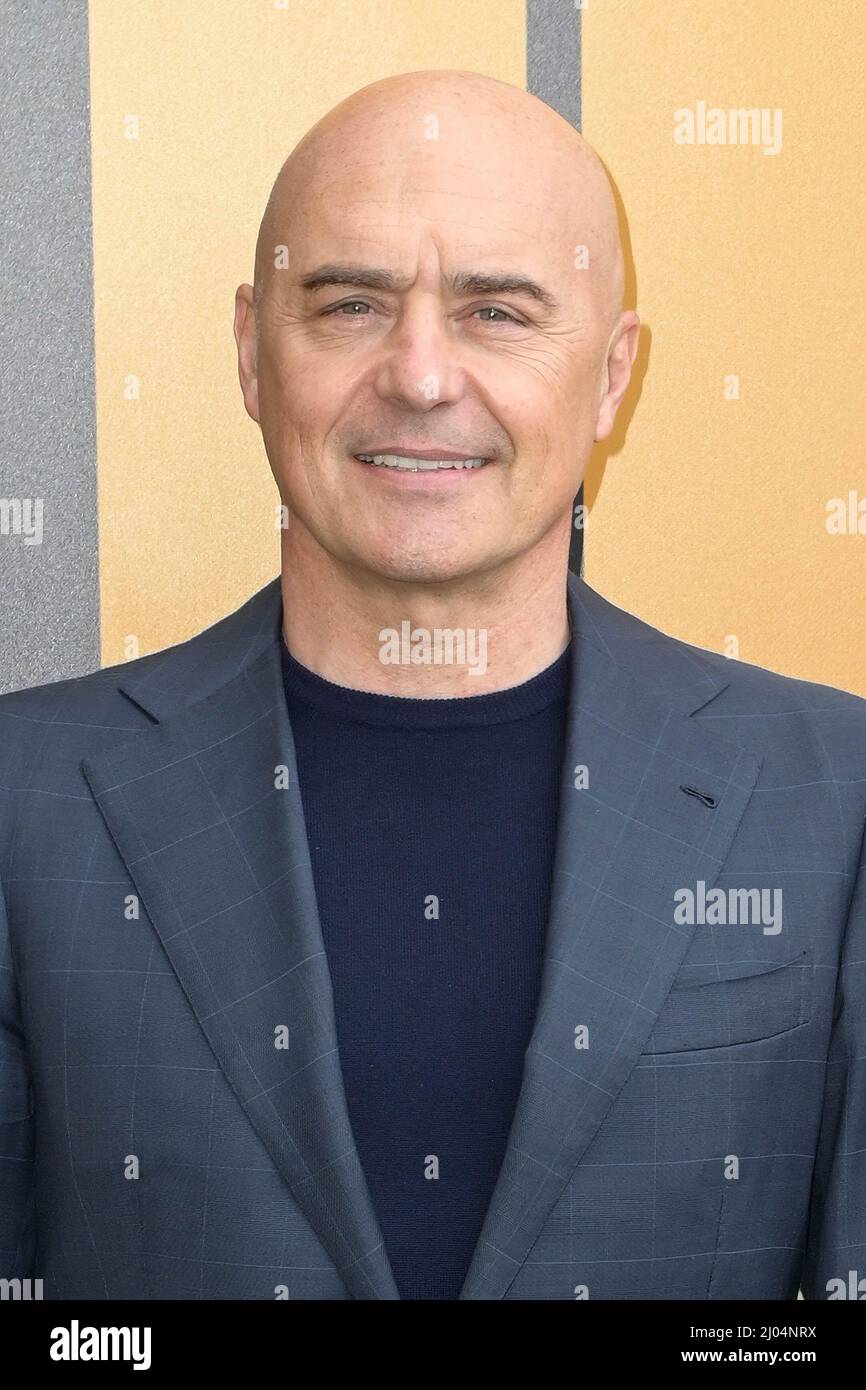 Luca Zingaretti attends the photocall of the Sky tv series Il Re at The ...