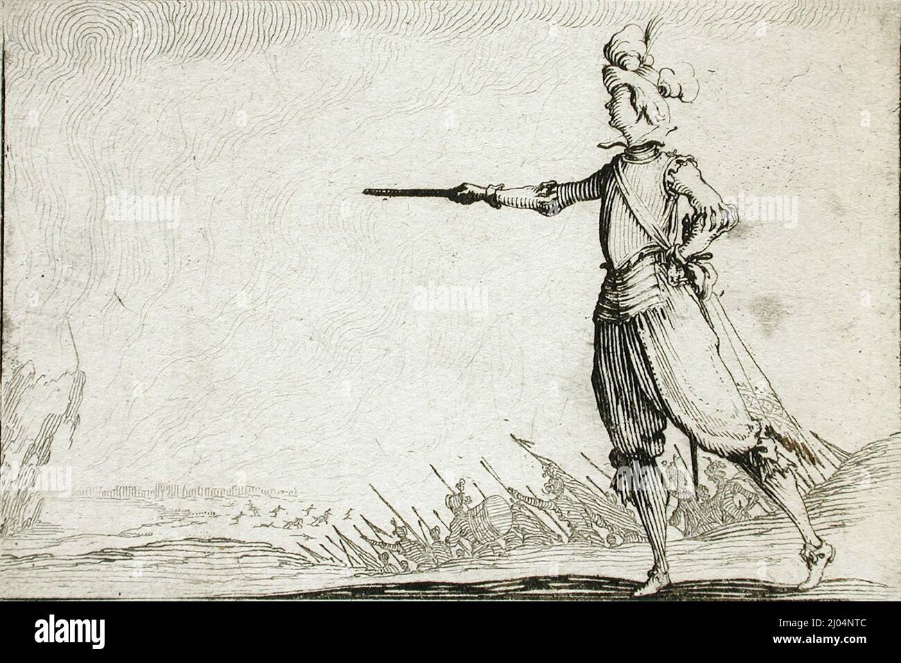 Infantry Officer. Jacques Callot (France, Nancy, 1592-1635). France ...